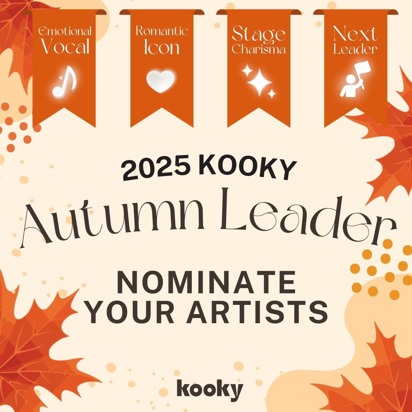 Kooky | 🍂 Who will be the next Kooky Autumn Leader?
